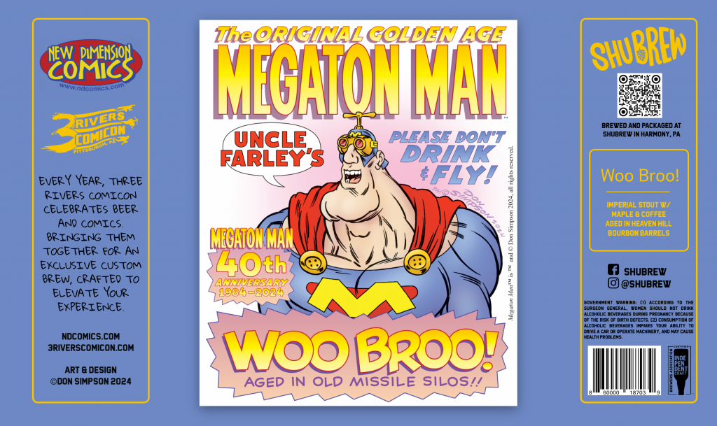 EXCLUSIVE CONVENTION BEER – 3 Rivers Comicon